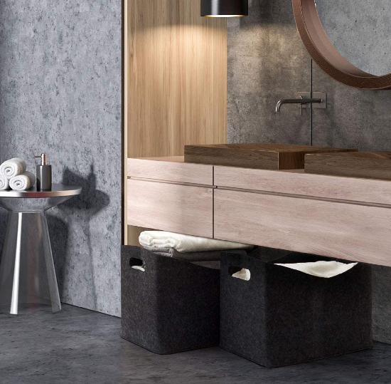 4mm felt storage boxes