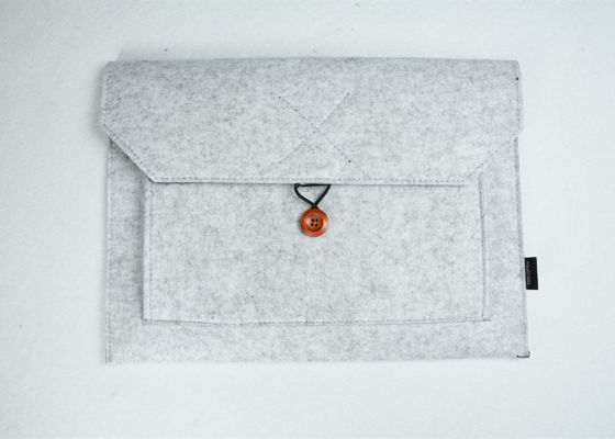 Slim 13 Inch Felt Tablet Sleeve Carrying Case Light Grey For Valentine ...